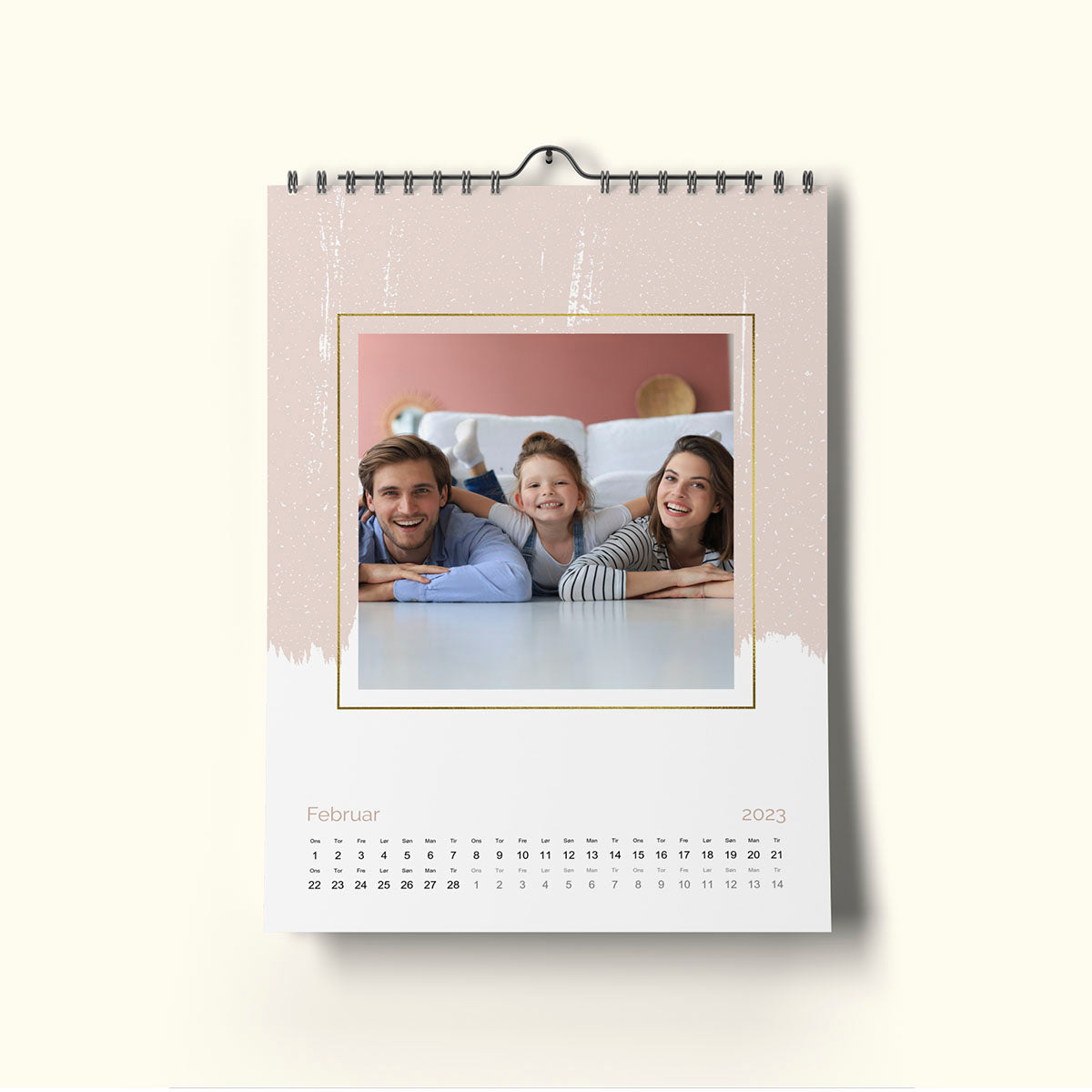 Moderne Kalender - Smal design